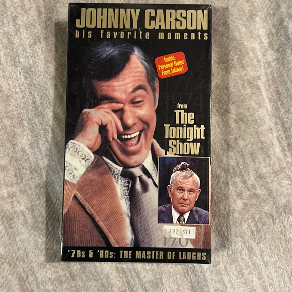 Cameras, Photo & Video | Johnny Carson His Favorite Moments Vhs ...